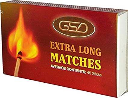 Extra Long Matches 10Pcs – Dado Supplies UK Ltd.
