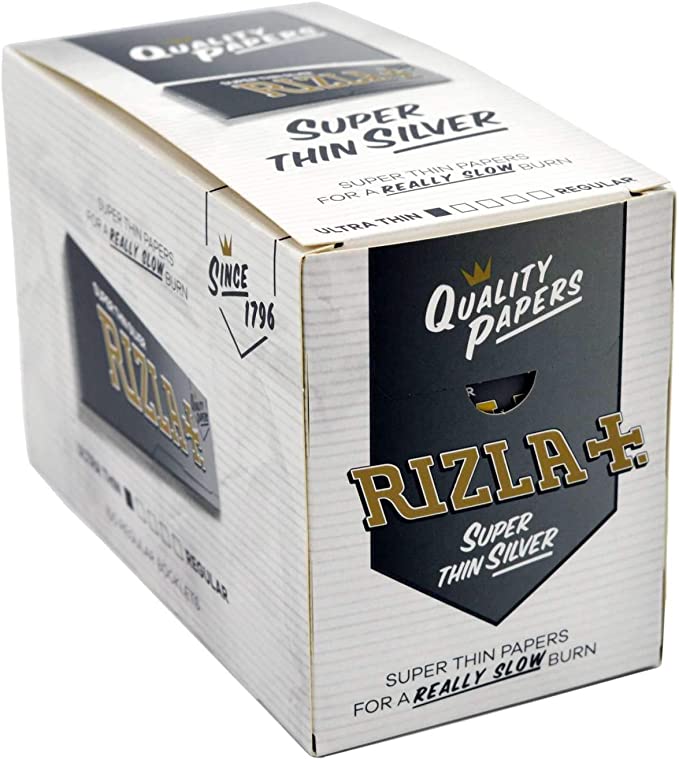 Rizla Silver Standard 100Pcs – Dado Supplies UK Ltd.